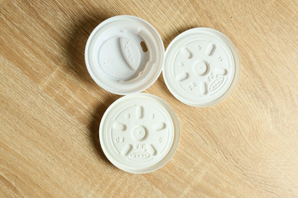 Tapaderas de plástico - Capsulas y café